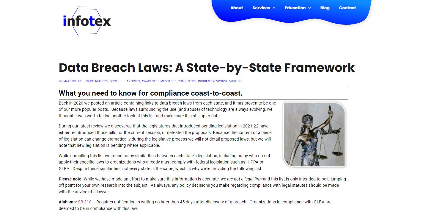 State Laws - infotex