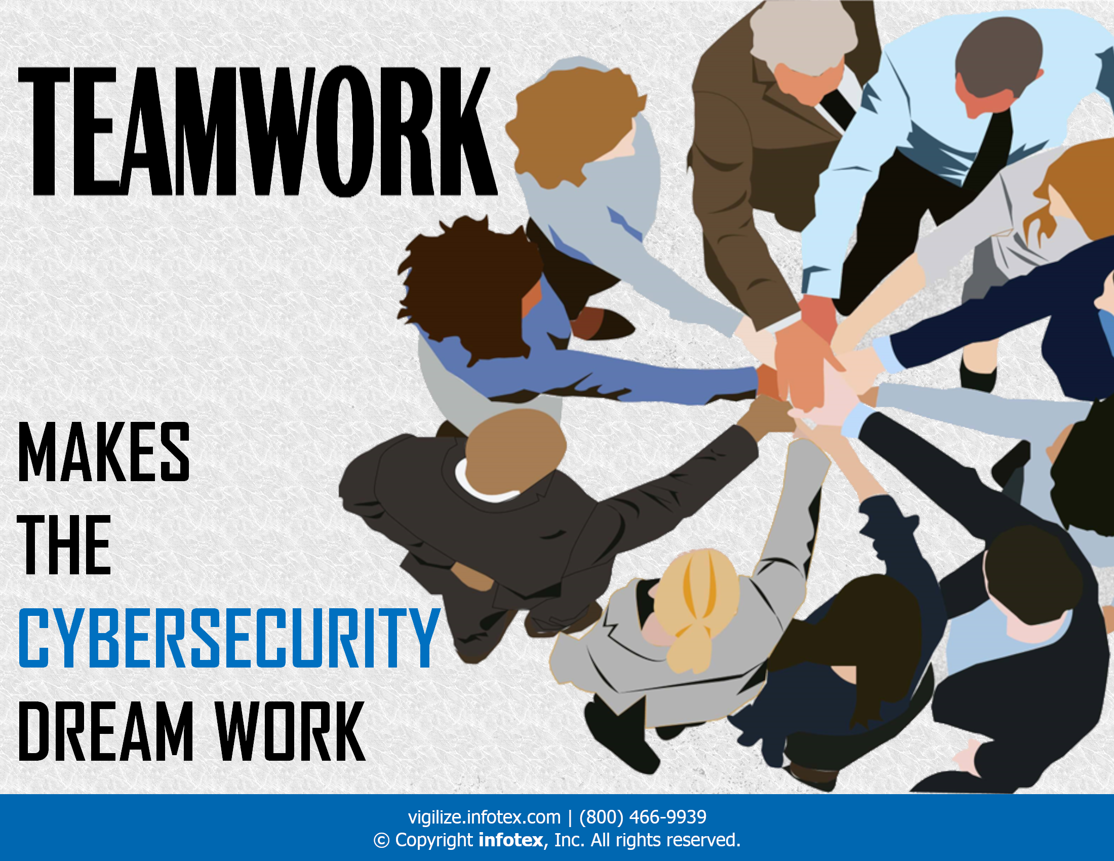 "Teamwork" - Awareness Poster - infotex