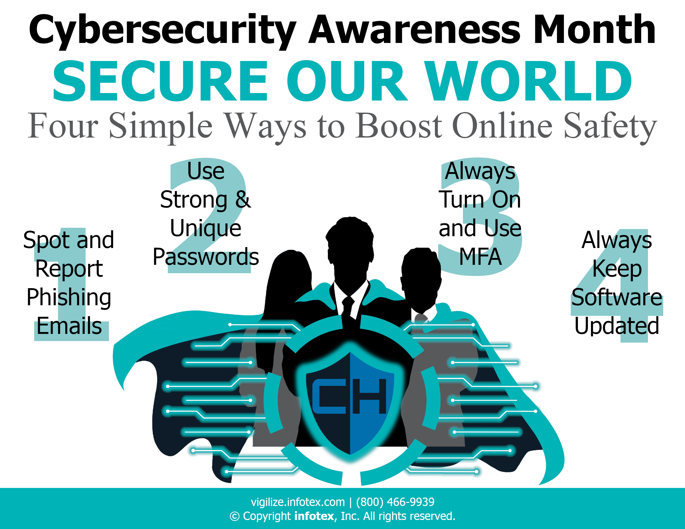 "Secure Our World" - Awareness Poster - infotex